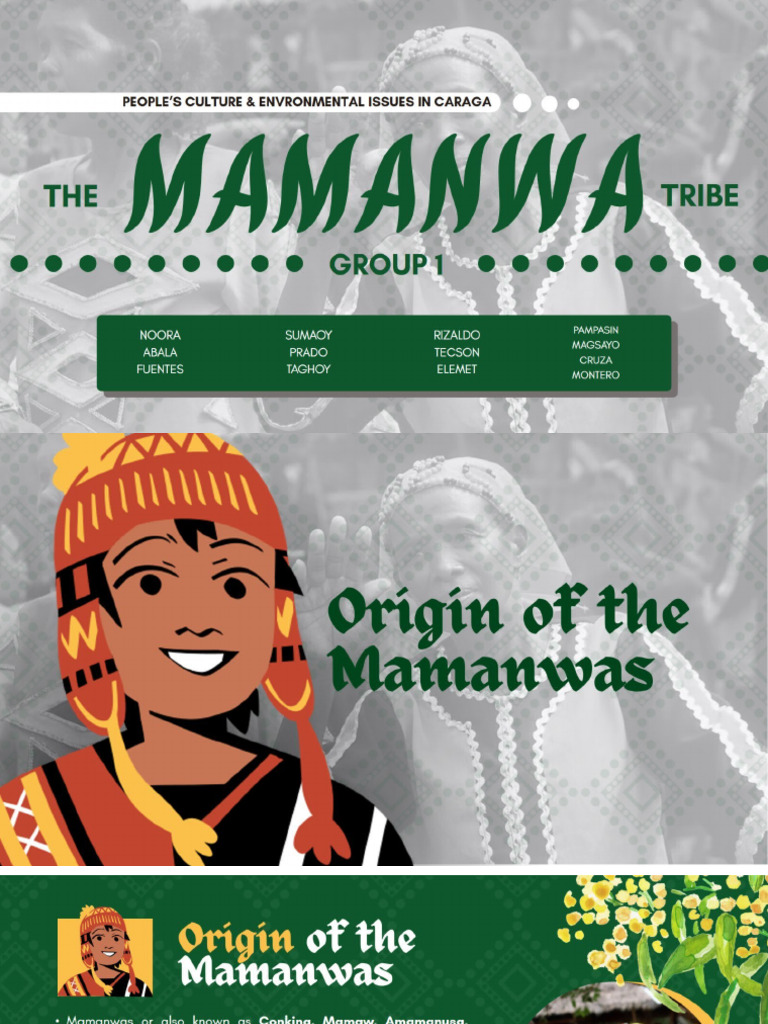 The Mamanwa Tribe PS1A Group I | PDF