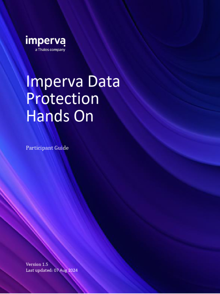 Imperva - SecureD Data Protection v1.5 HSL v1.2 | PDF | Databases ...