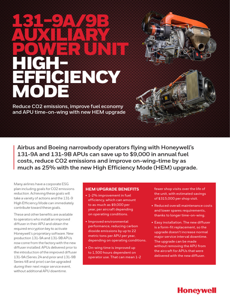 131 9A 9B High Efficiency Mode HEM APU 01 | PDF | Efficient Energy Use ...