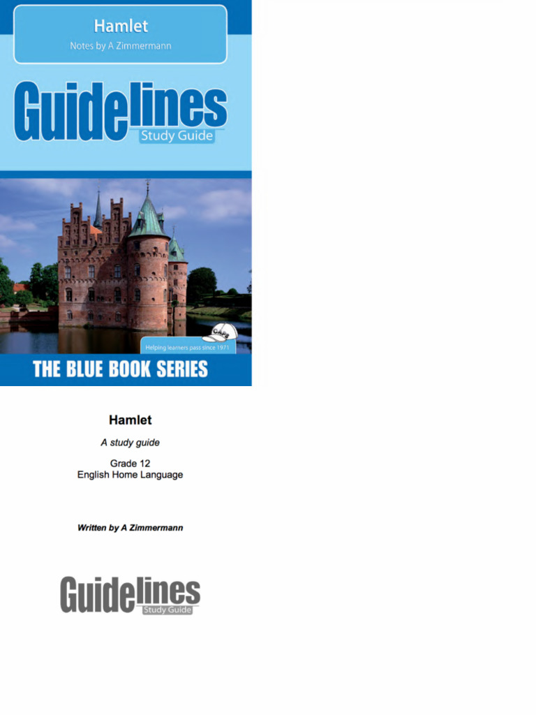 Hamlet Guidelines Study Guide Cropped_text | PDF | Hamlet | William ...