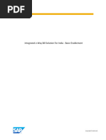 SAP e-Invoicing Implementation Guide India | PDF | Invoice | Proxy Server