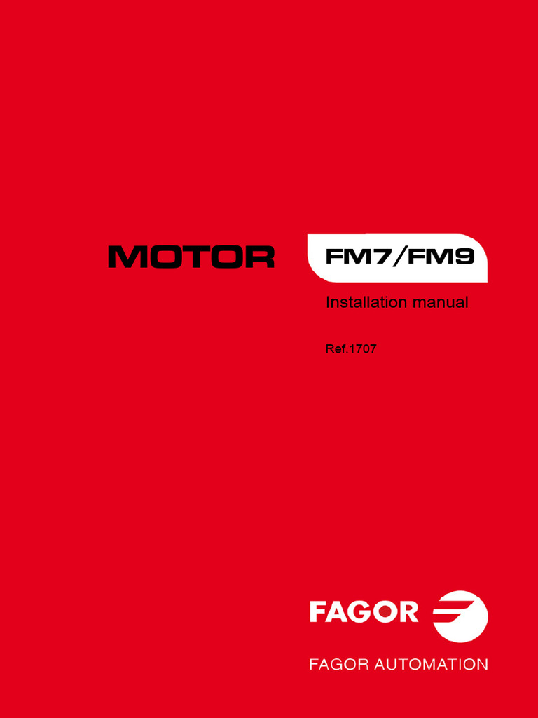Man Fm7 Fm9 Motors | PDF | Safety | Humidity