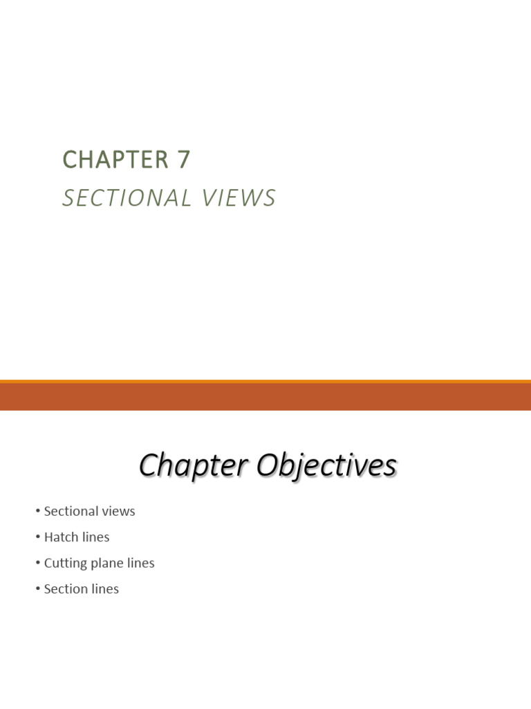 Chapter 7 - Sectional Views | PDF | Technical Drawing | Geometry