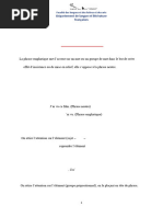 La phrase emphatique en français | PDF | Phrase | Pronom