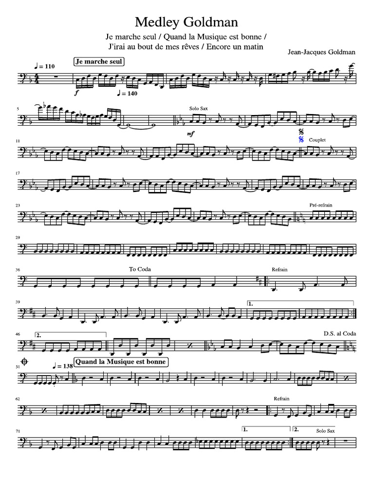Goldman Medley Official | PDF