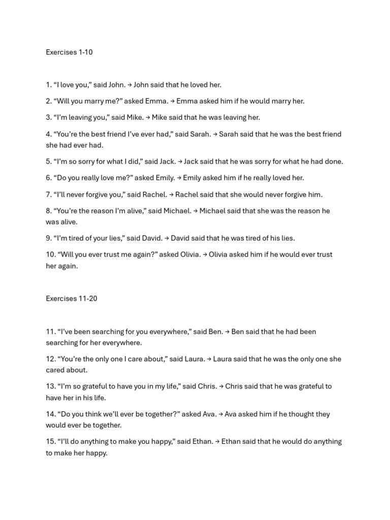 English Grammar Questions Set 1 | PDF