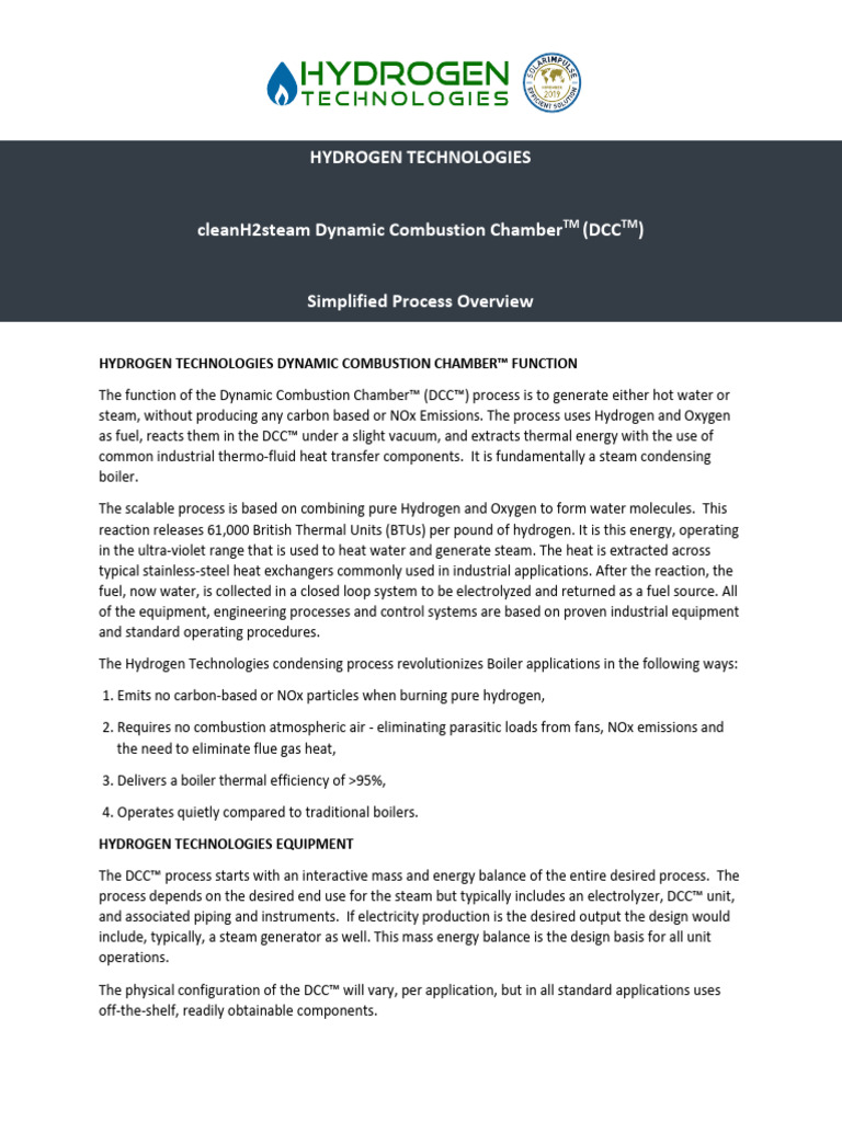 Simplified HT Process Overview 09 - 2021 - Final | PDF | Combustion ...