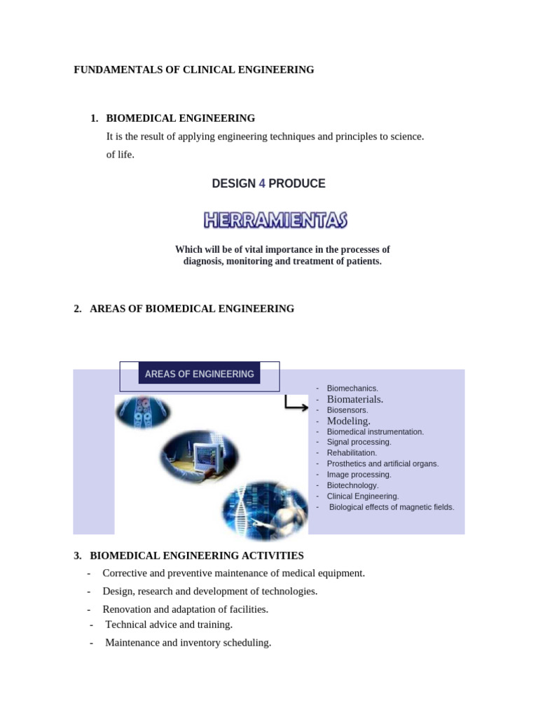 Fundamentals of Clinical Engineering | PDF | Biomedical Engineering | Engineering