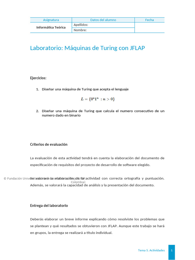 Turing Con JFLAP U | PDF