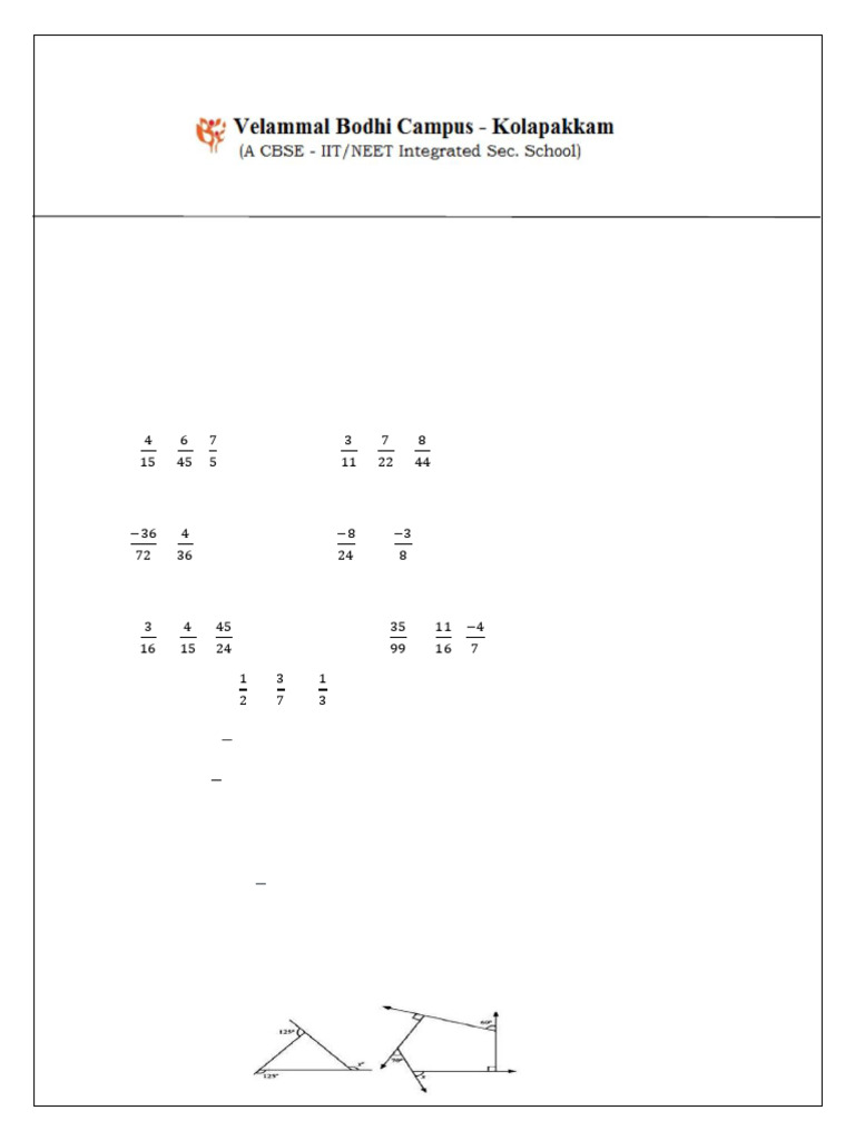 Grade 8 Maths Excel Worksheet | PDF