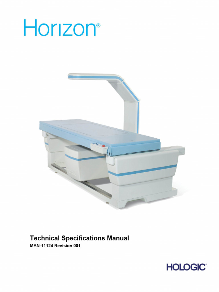 QDR Bone Densitometry Systems Technical Specifications Manual (MAN ...