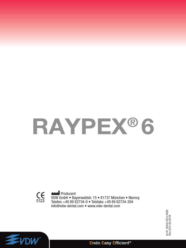 VDW Raypex 6 | PDF