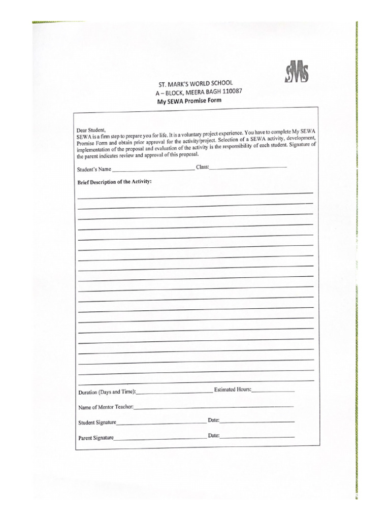 SEWA File Documents | PDF
