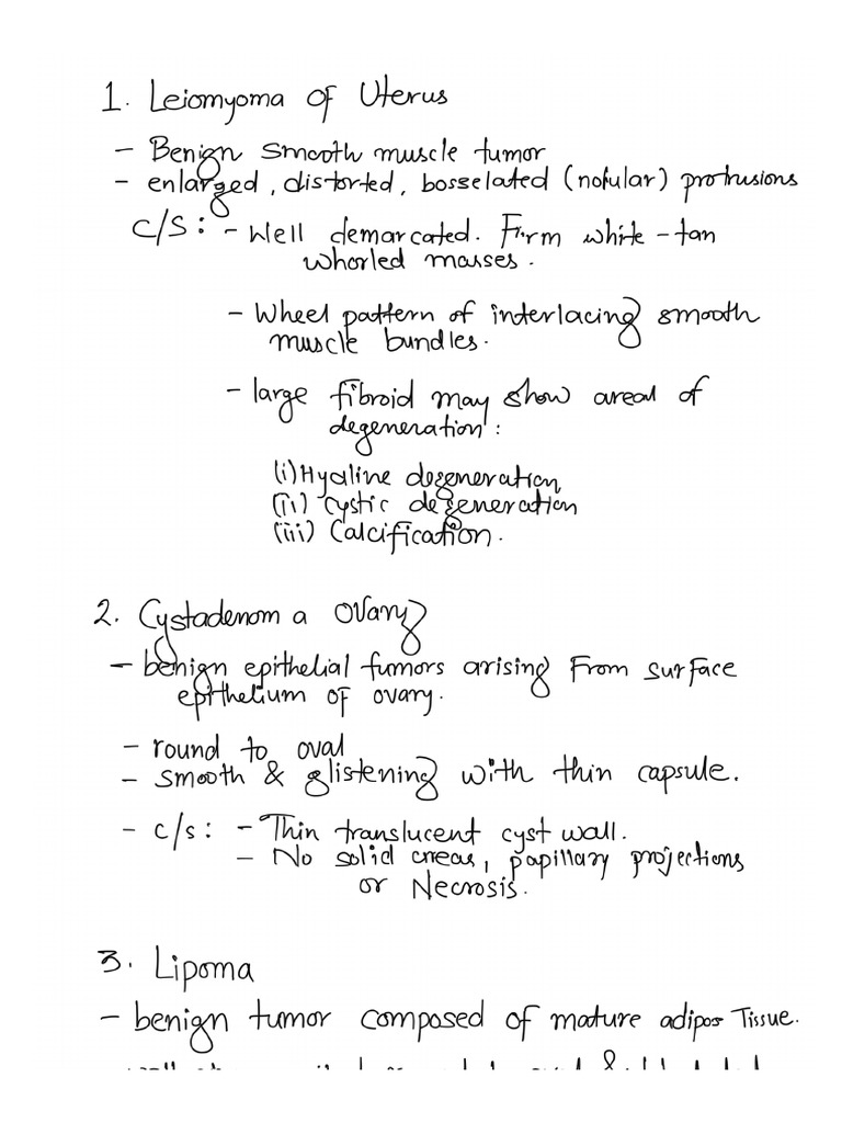 Leiomyoma of Uterus | PDF