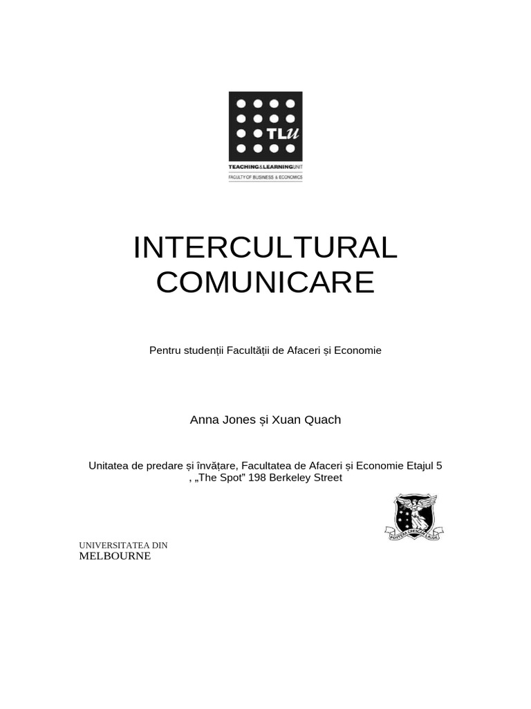 Comunicare interculturală | PDF