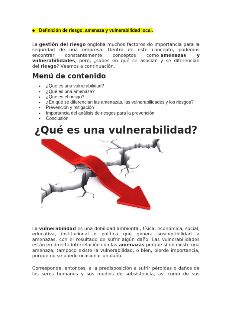 Definición de Riesgo TERCERO BASICO | PDF | Riesgo | Business