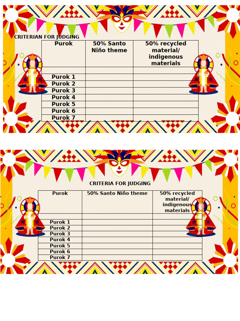 Criteria | PDF