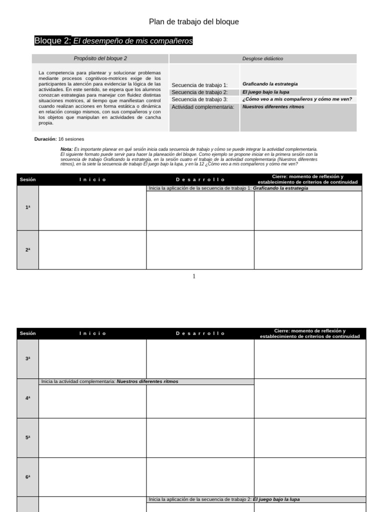 Bloque2 Plan 2 | PDF