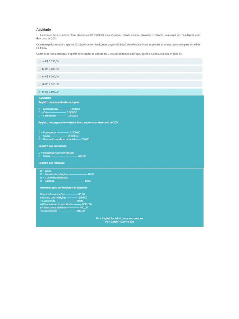 Lancamento Ex2 | PDF