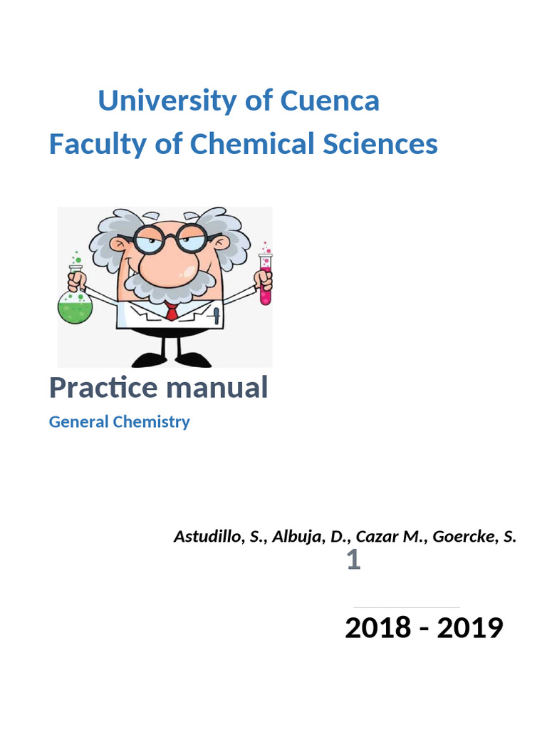 Chemistry Lab Safety Guide | PDF | Chemical Polarity | Density