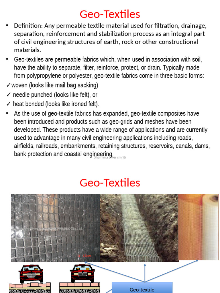Understanding Geo-Textiles and Their Uses | PDF | Textiles | Creep ...