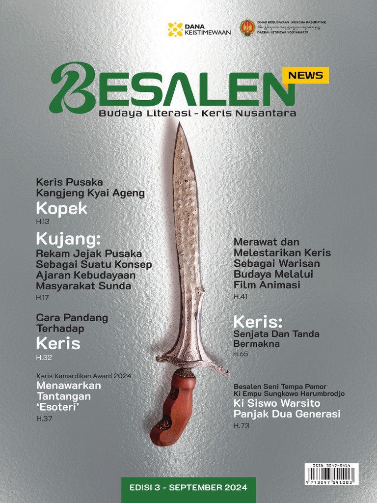 Keris Kamardikan: Warisan Budaya Nusantara | PDF