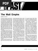 The Rise and Fall of The Mali Empire 1 PDF | PDF