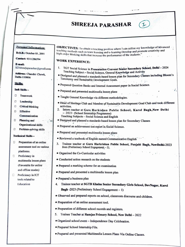 Shreeja Documents | PDF