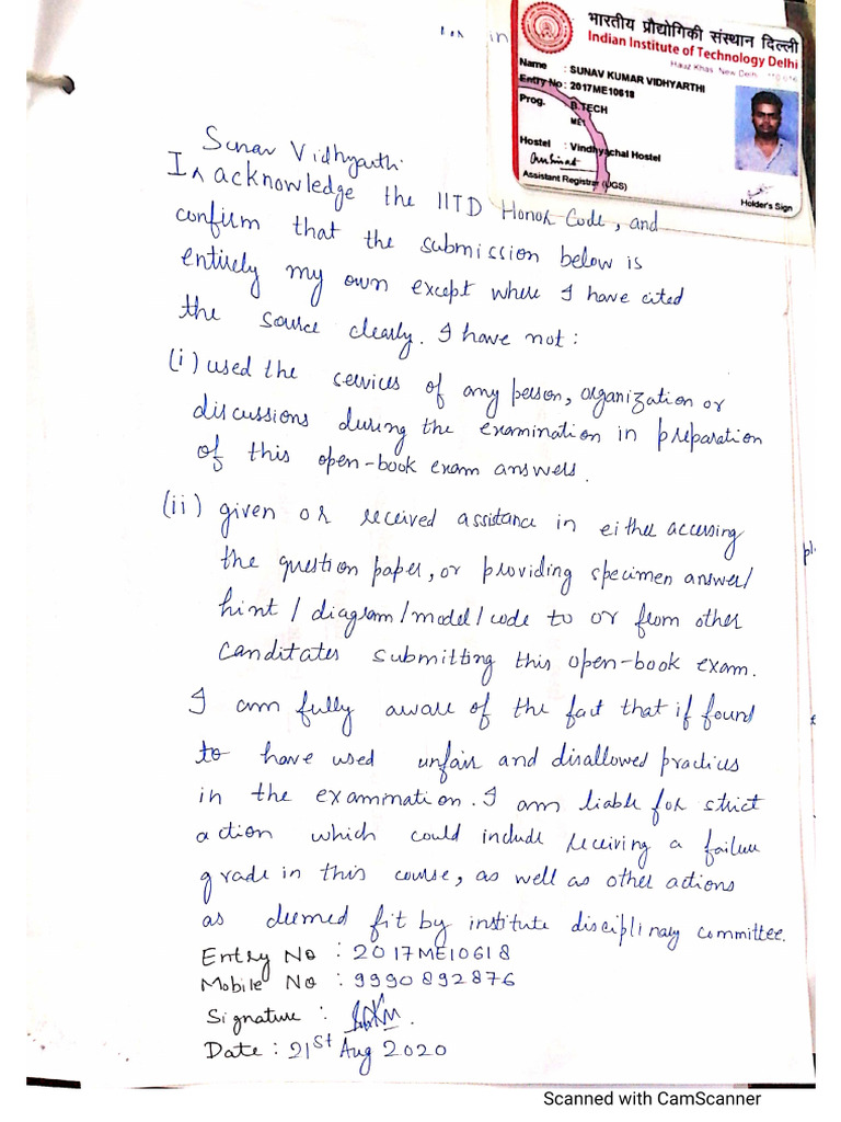 COL 106 Minor 2 | PDF