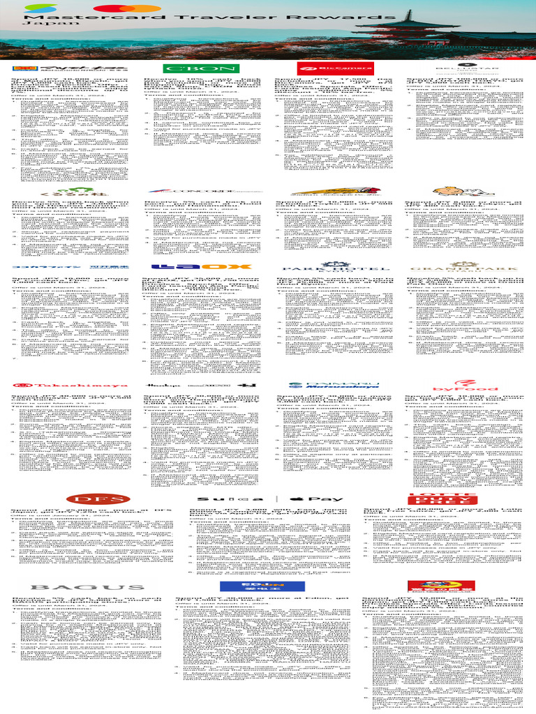 Mtr q1 2024 Japan | PDF | Credit Card | Master Card