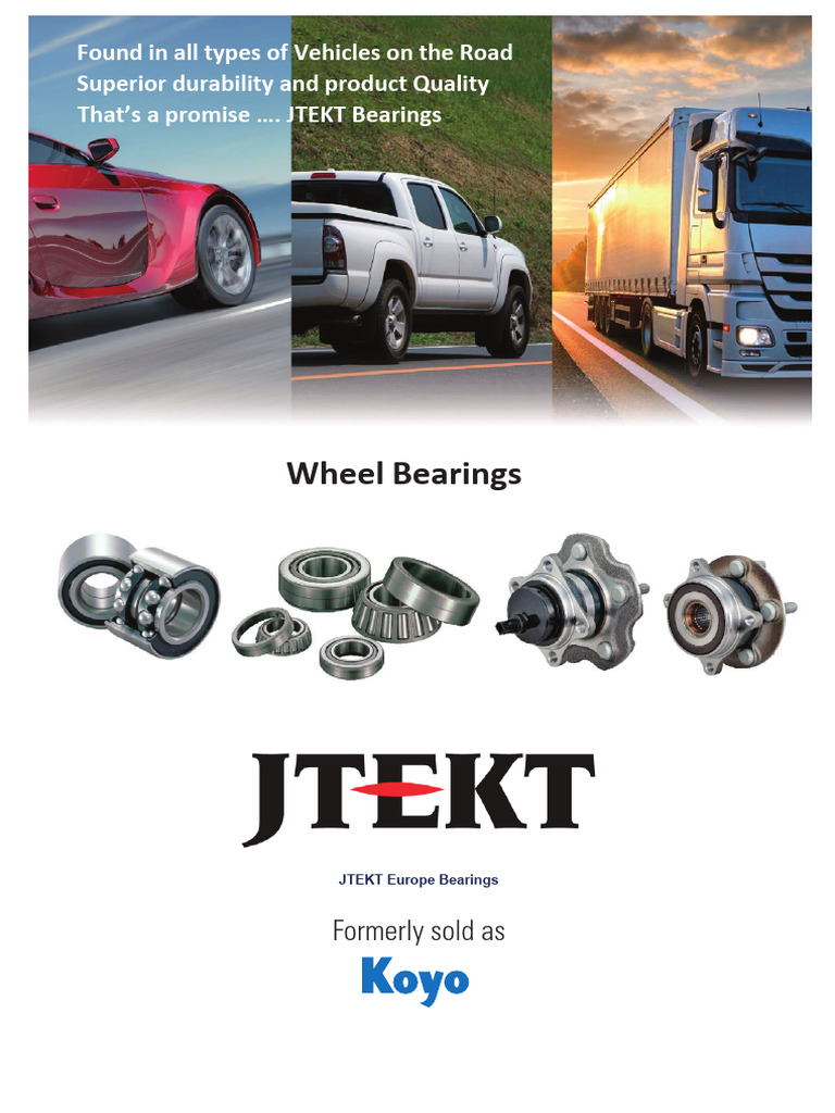 Cat Wheelhub24 Aam Eu | PDF | Bearing (Mechanical) | Motor Vehicle