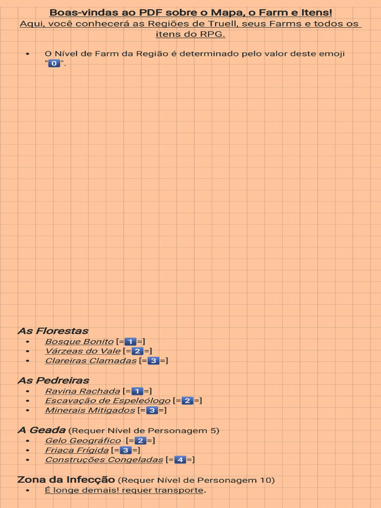 Mapa, Farm e Itens_240410_211913596 | PDF