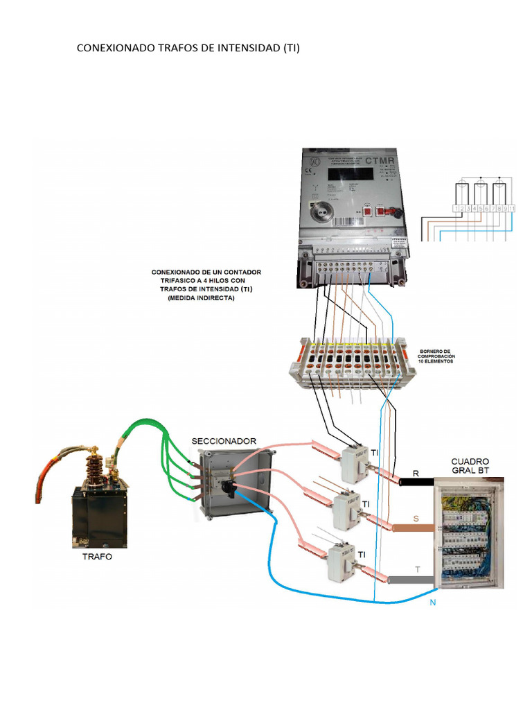Conexionado Trafos Intensidad-1 | PDF