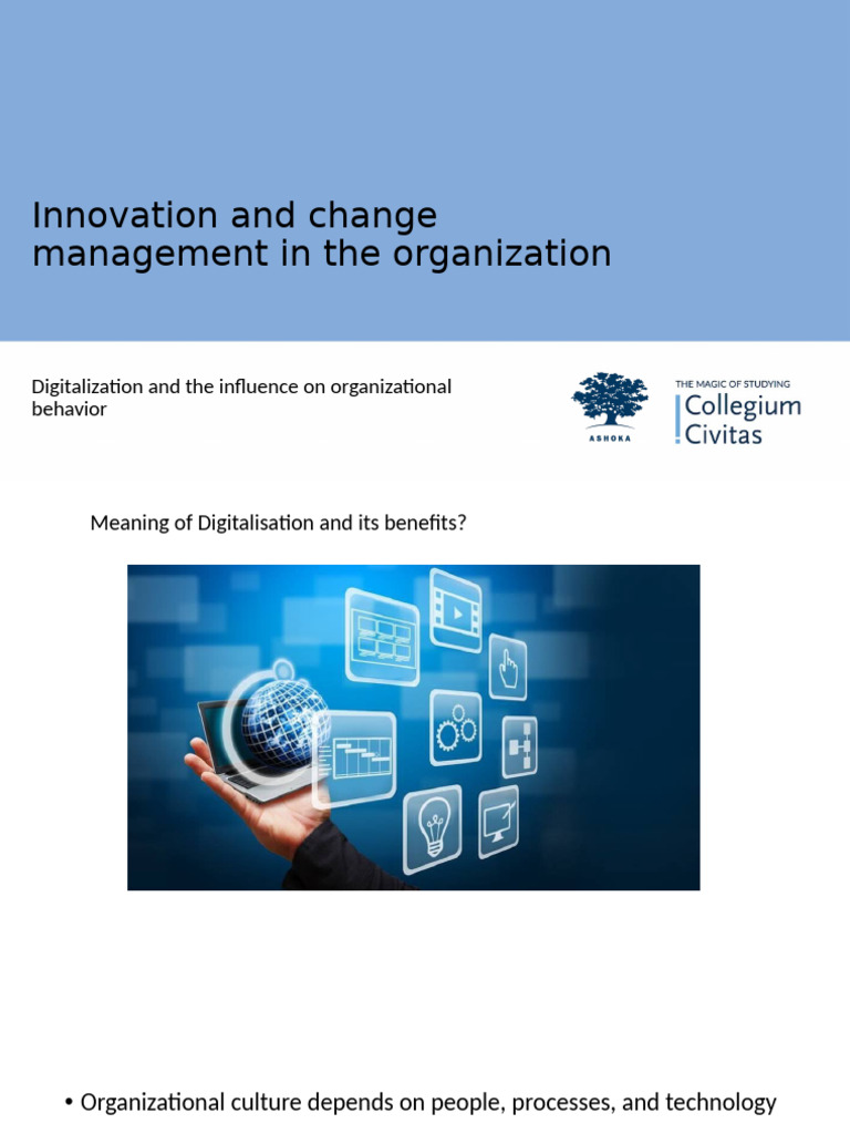 Digitalization and The Influence in Organization Behavior | PDF ...