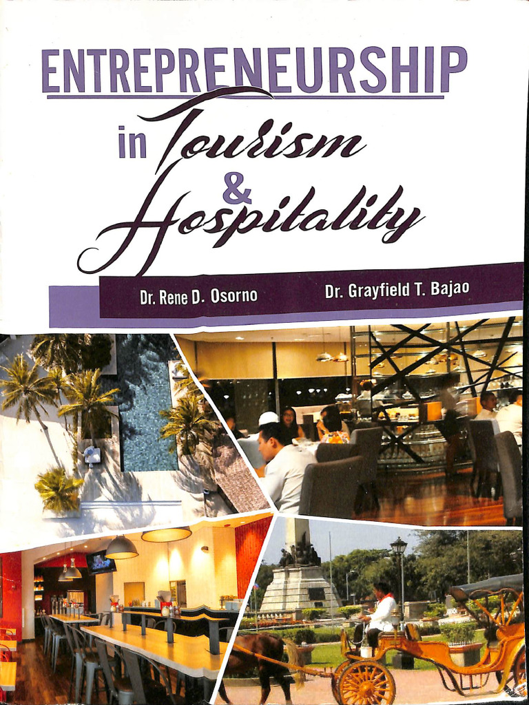 Entrepreneurship in Tourism and Hospitality | PDF