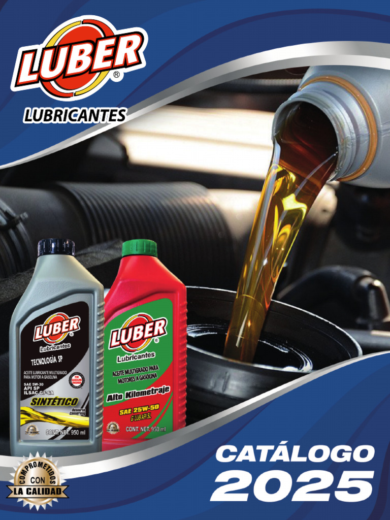 Catálogo Luber 2025 | PDF | Lubricante | Rodamiento (Mecánico)