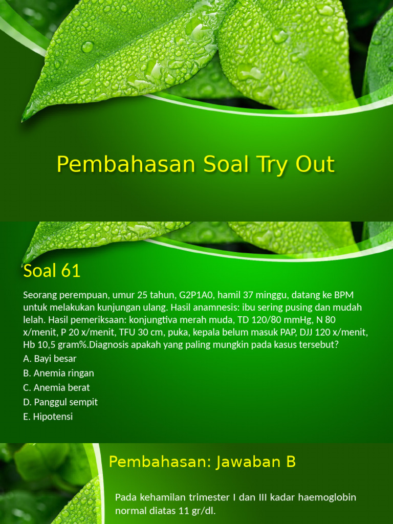 Pembahasan Soal Try Out 2 | PDF