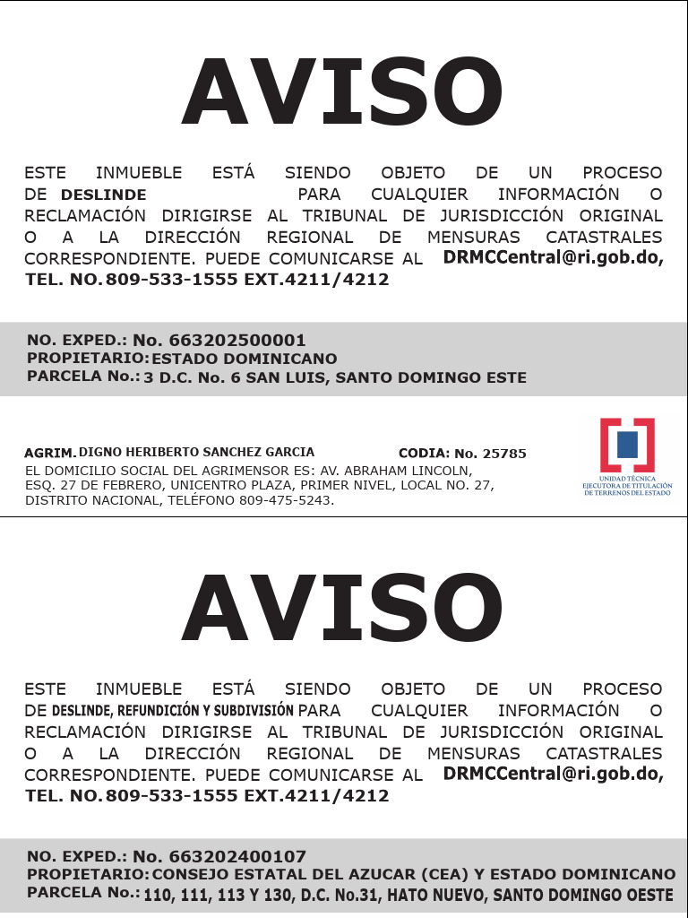 AVISO | PDF