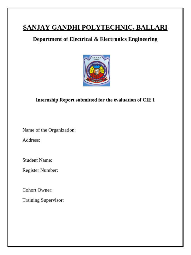 Cie Report | PDF