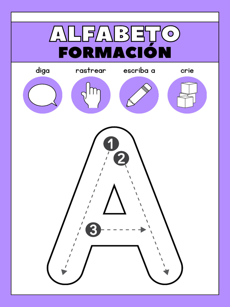 Formación Del Alfabeto | PDF