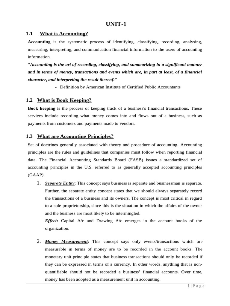 Tally file UNIT 1 | PDF | Debits And Credits | Bookkeeping