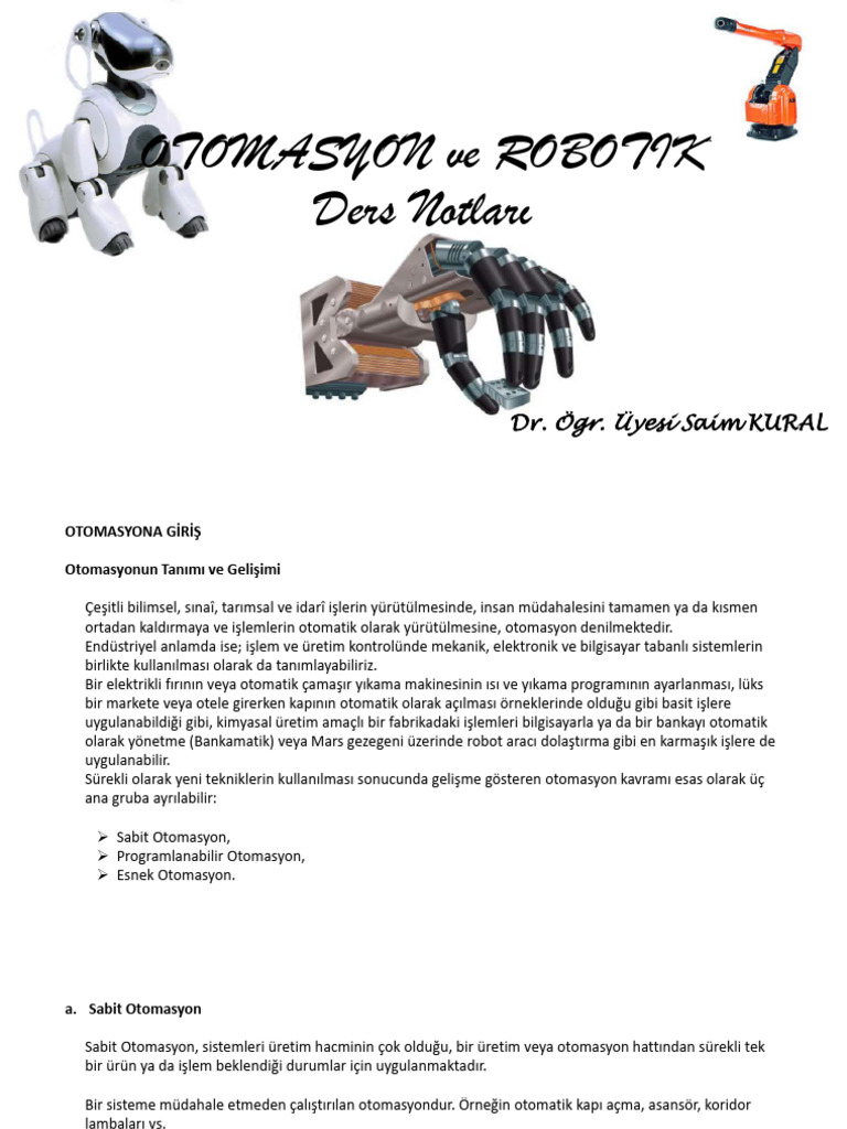 RR Robot | PDF