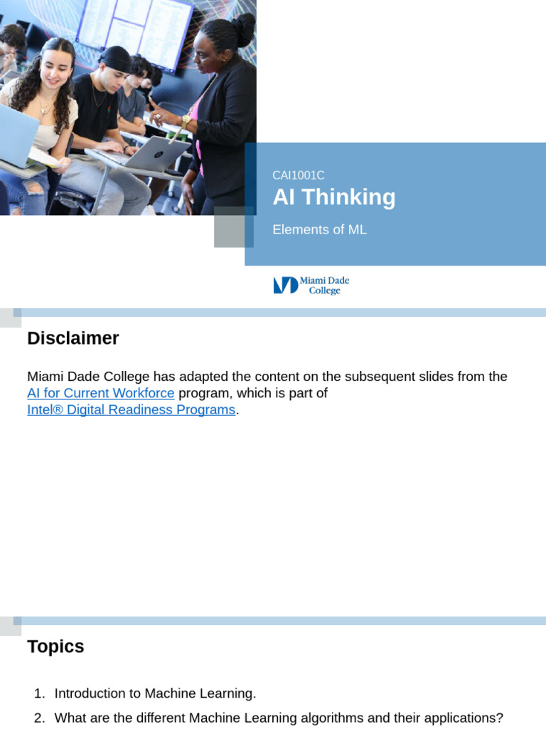 Elements of Machine Learning | PDF | Machine Learning | Deep Learning