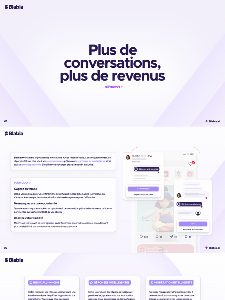 Deck Blabla - B2B | PDF