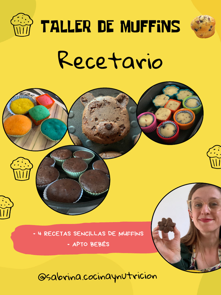 Recetario Muffins (1) | PDF | Mollete | Cocina