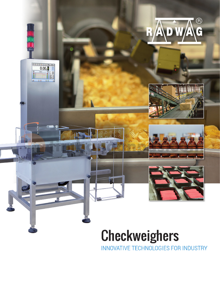 Radwag Checkweighers User Manual | PDF