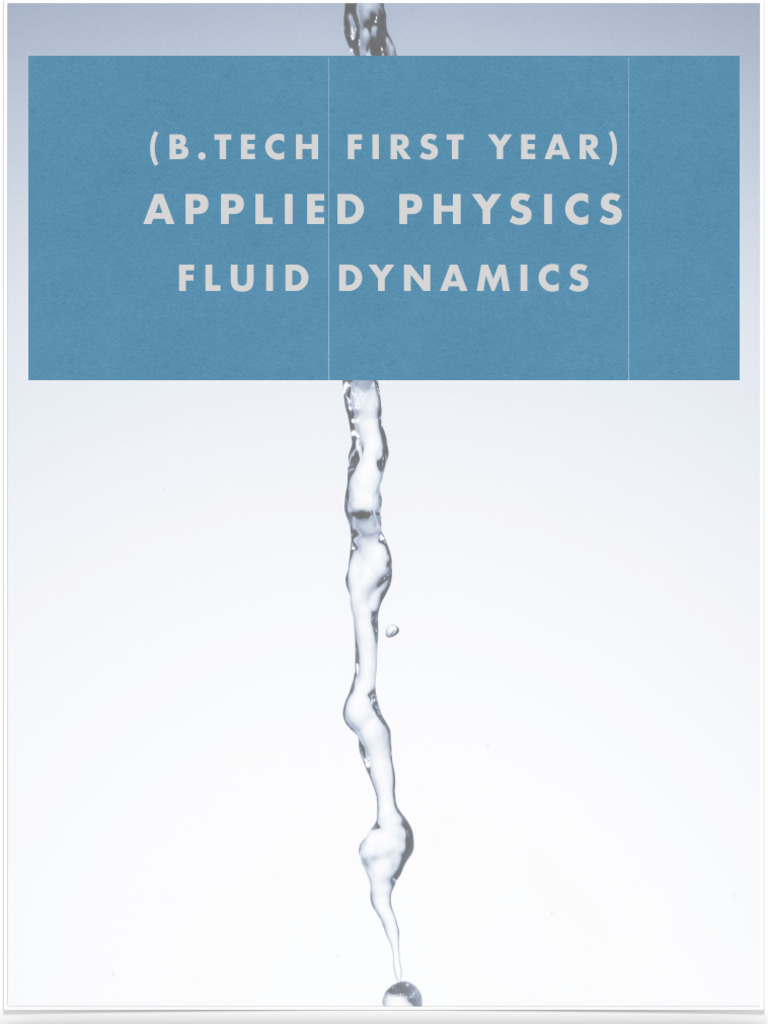 Fluid Mechanics 1 | PDF | Reynolds Number | Viscosity