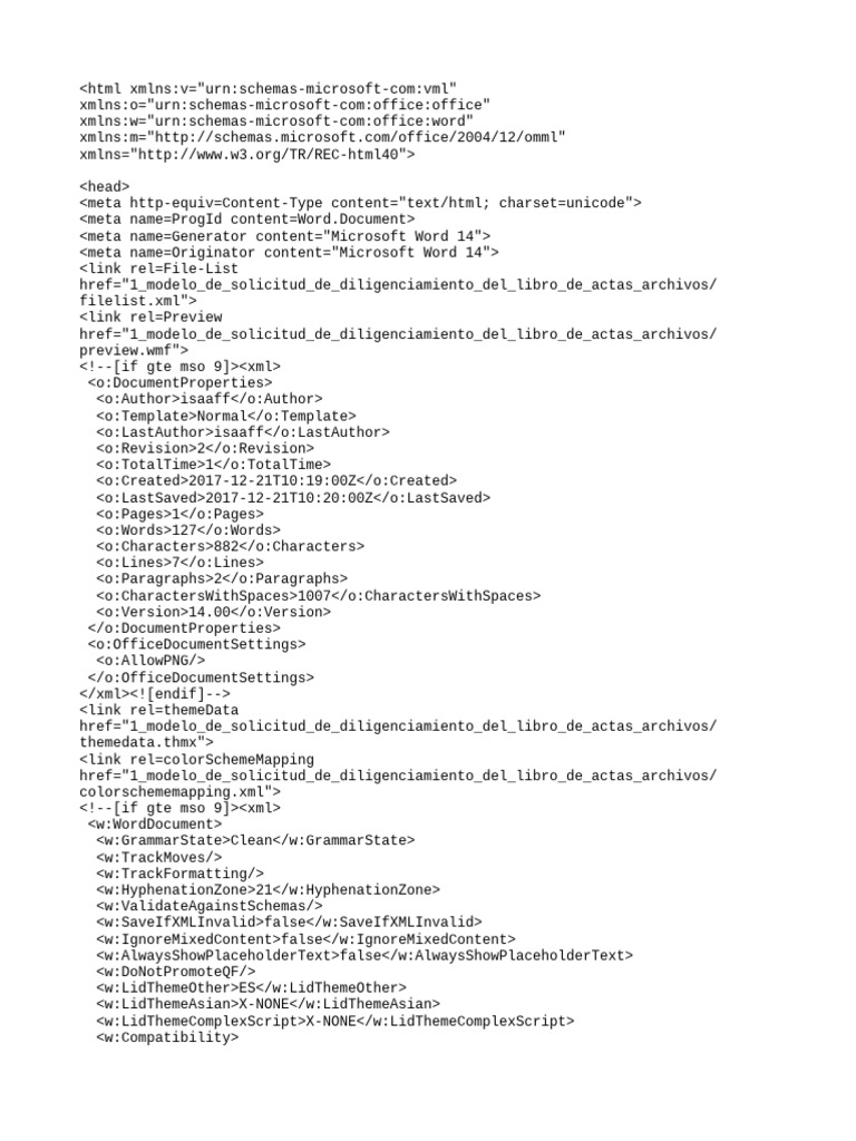 1 Modelo de Solicitud de Diligenciamiento Del Libro de Actas | PDF