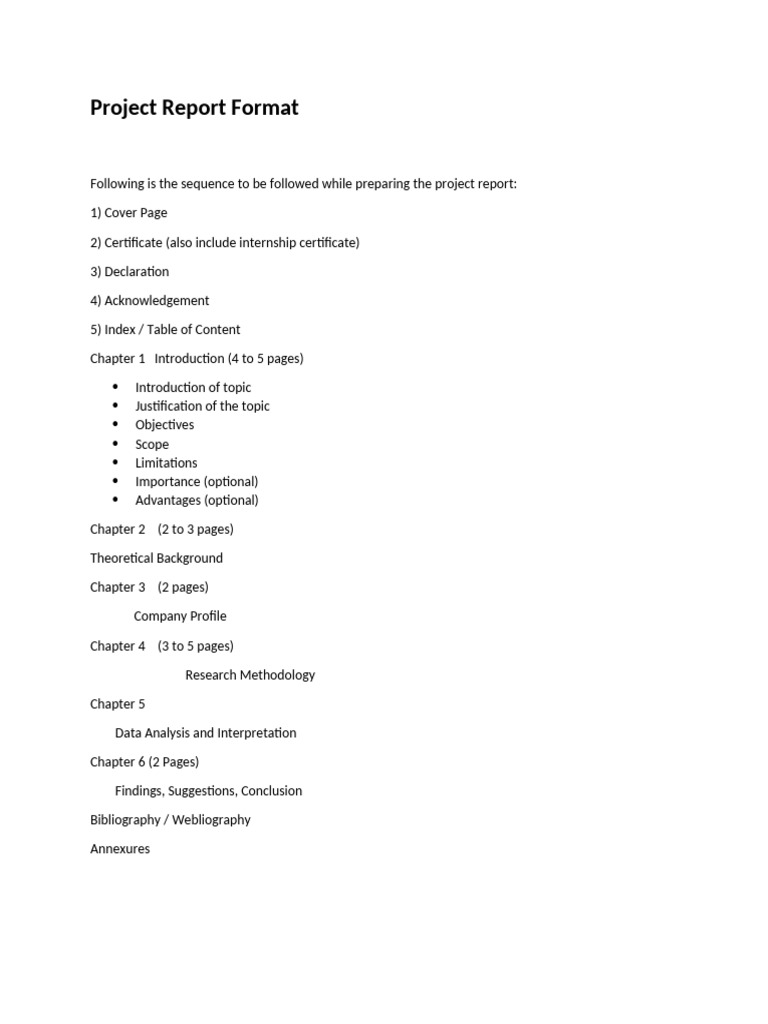 Project Report Format-1 | PDF