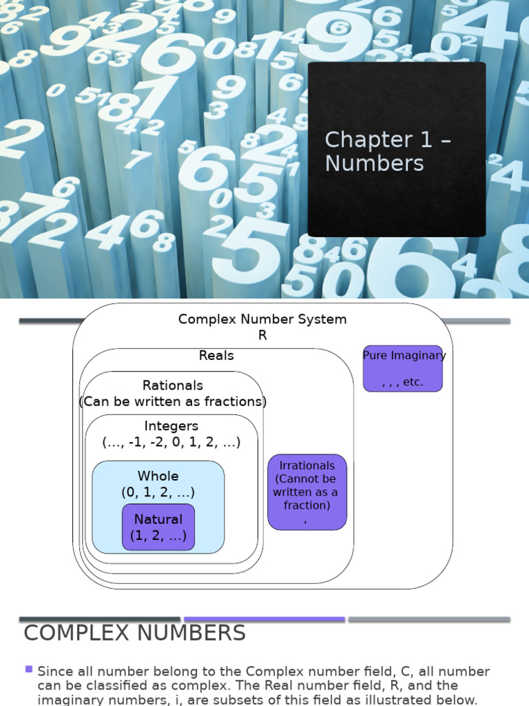 Chapter 1 – Numbers | PDF | Numbers | Square Root